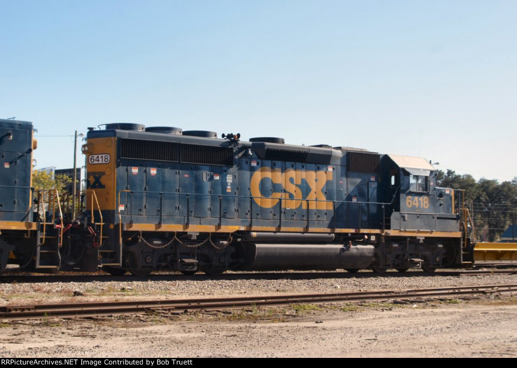 Another angle on CSXT 6418